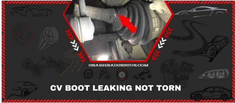 5 Hidden Causes Of CV Boot Leaking Not Torn With Solutions!
